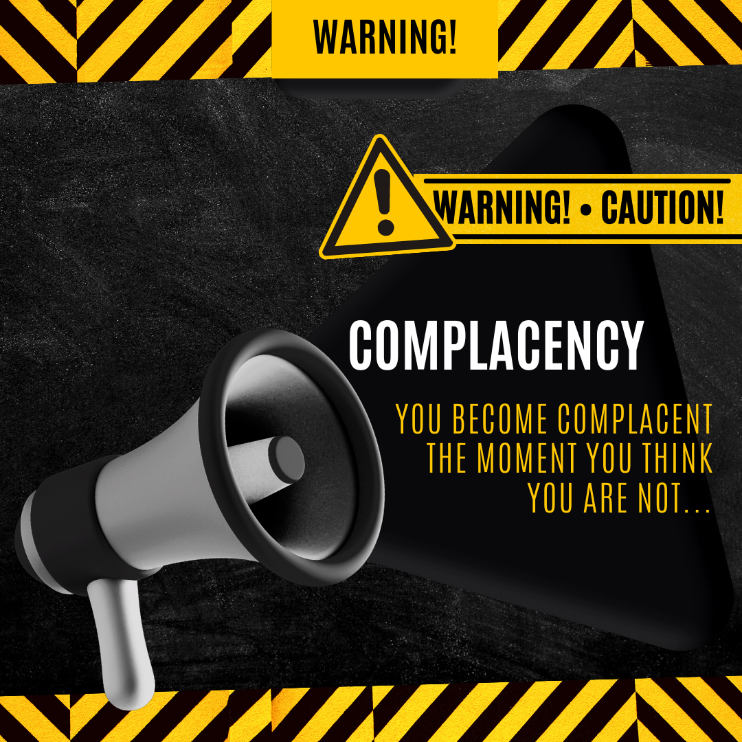 Does complacency really cause errors?